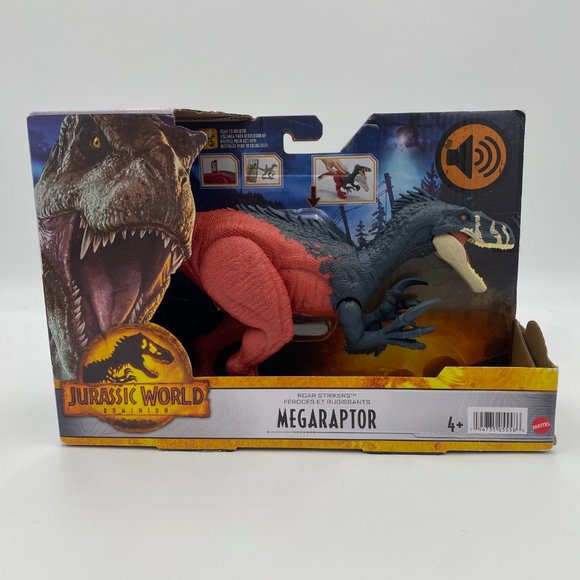 Mattel | Toys | Mattel Jurassic World Dominion Roar Strikers Megaraptor ...
